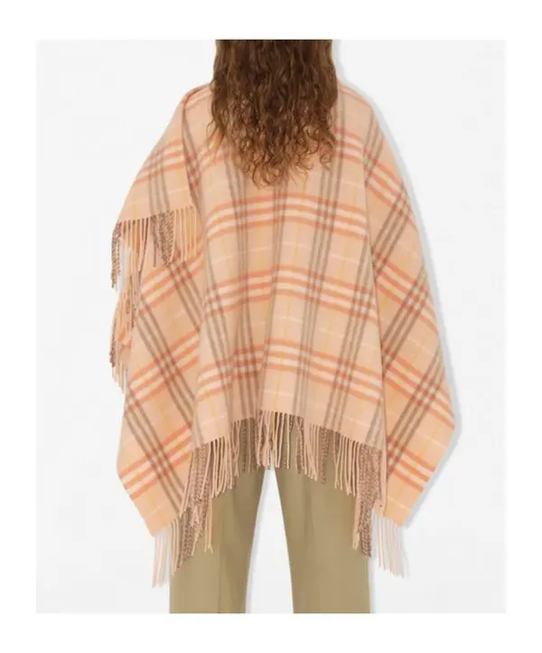 Burberry Check-pattern Cape