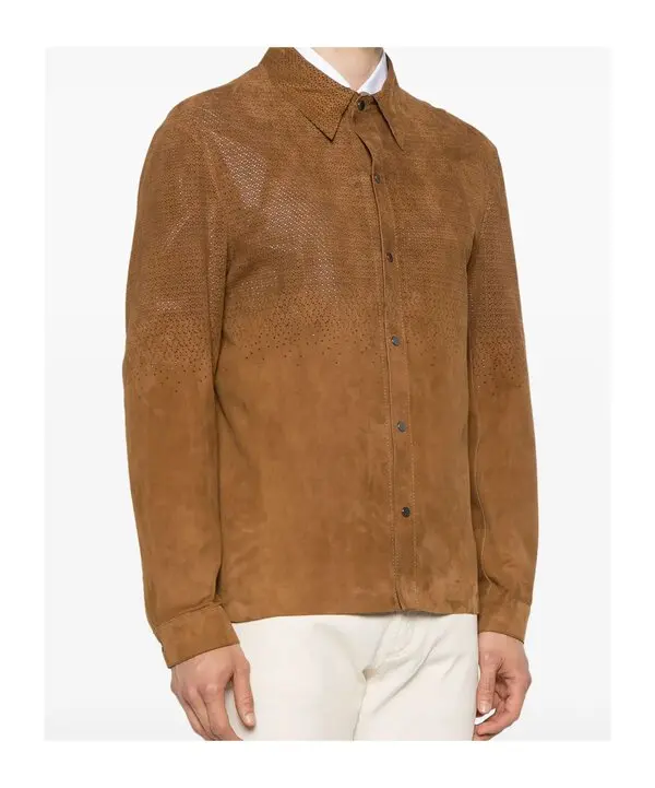 SALVATORE SANTORO Long Sleeve Casual Jacket