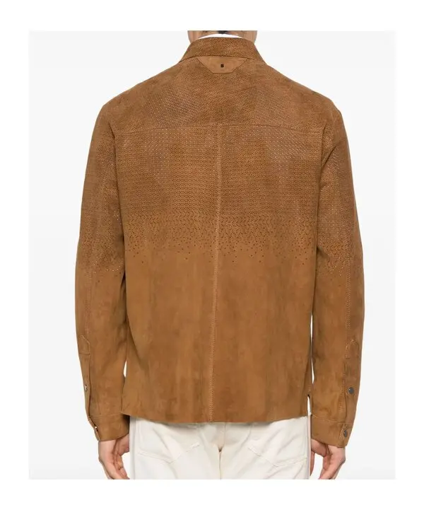 SALVATORE SANTORO Long Sleeve Casual Jacket