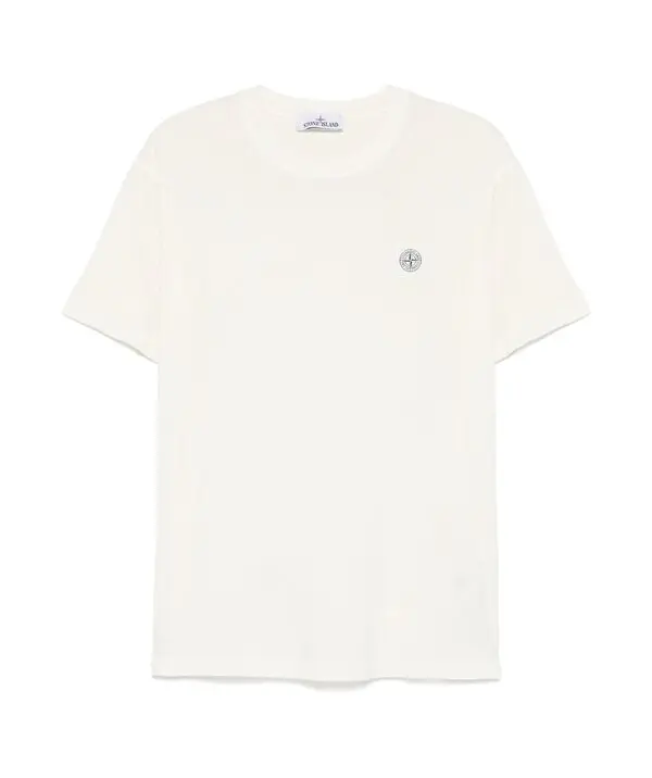 Stone Island Compass-motif Crewneck T-shirt