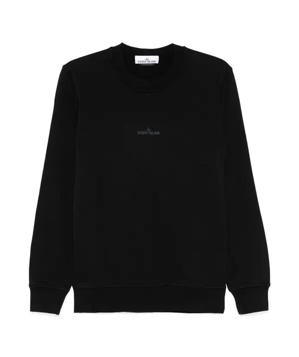 Stone Island Crewneck Sweatshirt With Logo Print