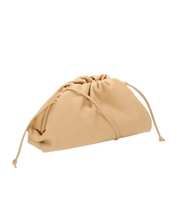 Bottega Veneta The Mini Clutch Bag - Nude