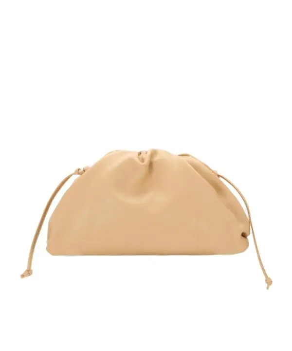 Bottega Veneta The Mini Clutch Bag - Nude