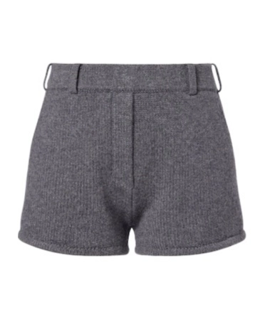 LISA YANG Annora Cashmere Shorts - Gray