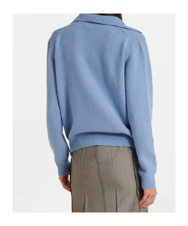 Victoria Beckham Long-sleeved Polo Shirt