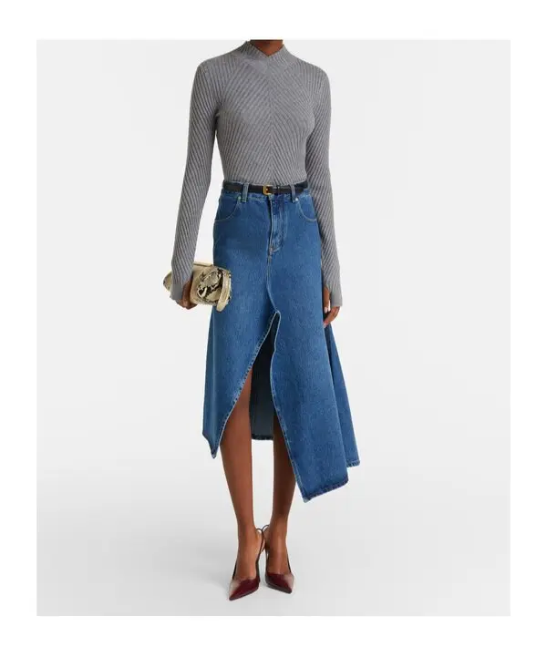 Victoria Beckham High-necked Knit Sweater