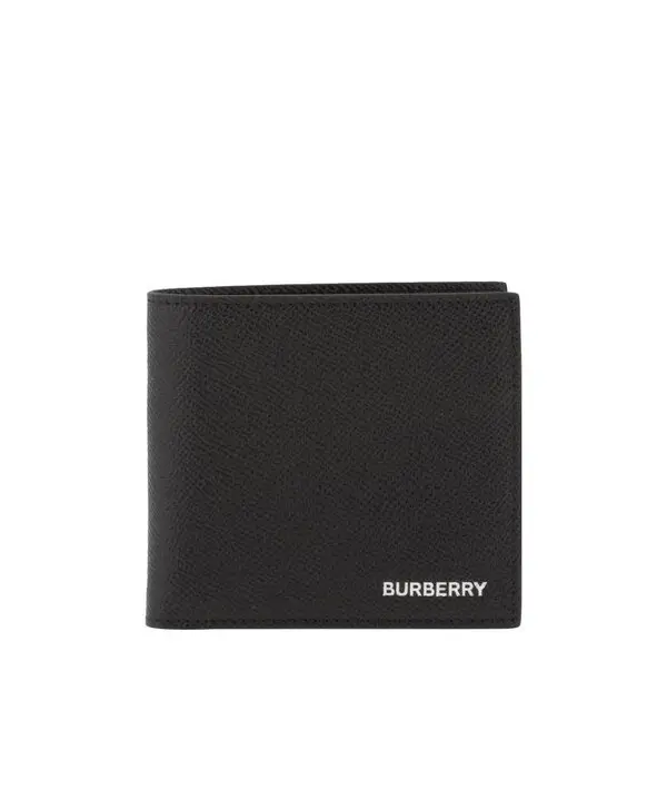 Burberry Grainy Leather International Bifold Wallet