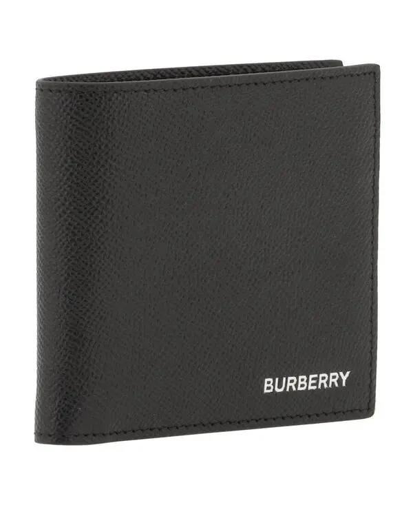 Burberry Grainy Leather International Bifold Wallet