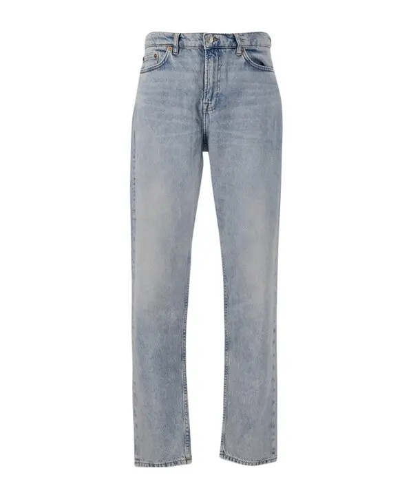 SAMSOE SAMSOE Denim Trousers With Belt Loops - Gray