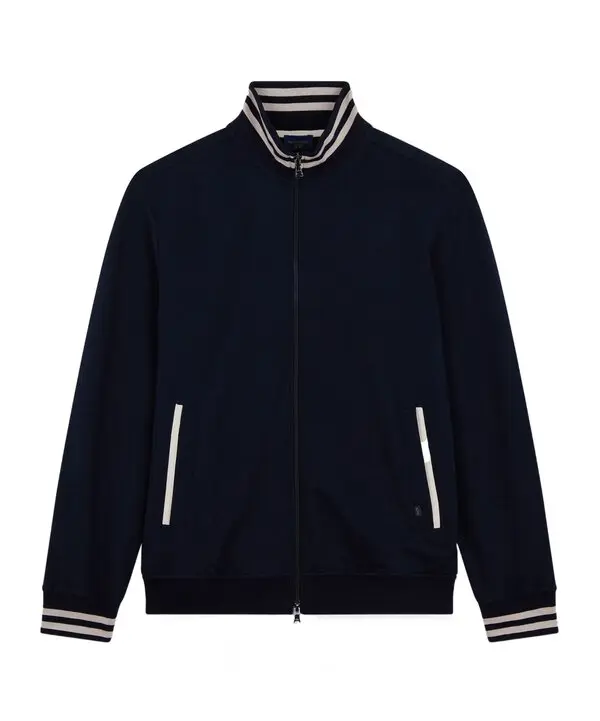 Paul & Shark High Collar Long Sleeve Sweater