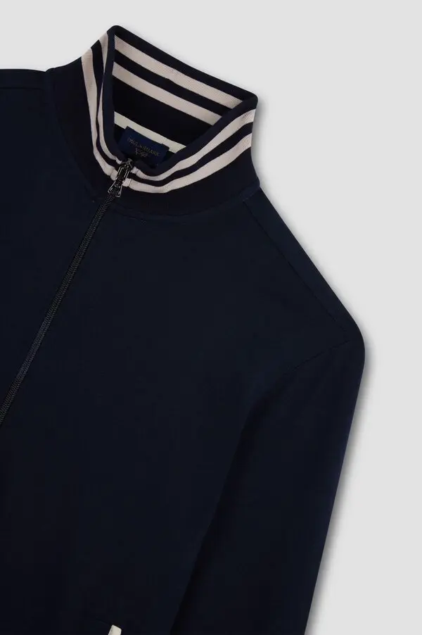 Paul & Shark High Collar Long Sleeve Sweater