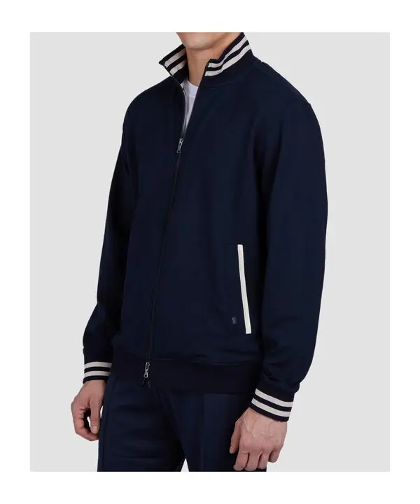 Paul & Shark High Collar Long Sleeve Sweater