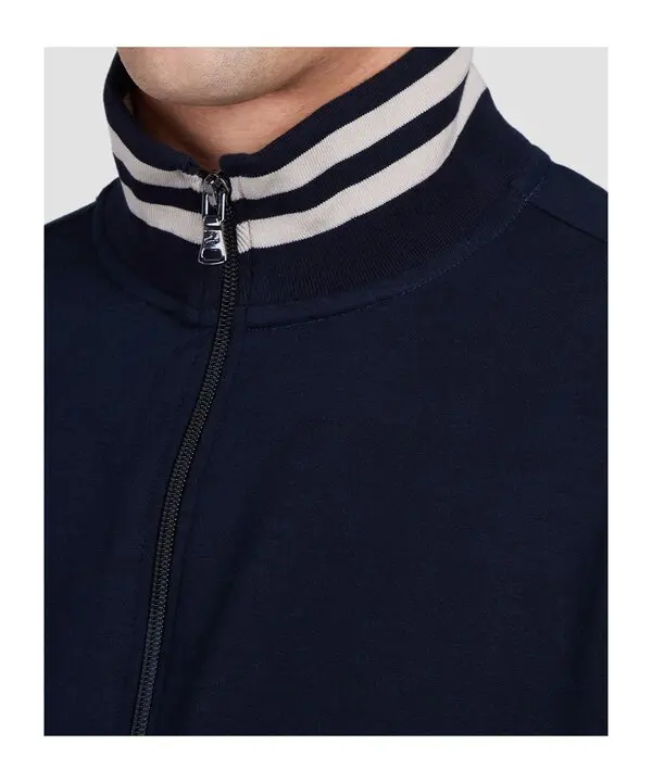 Paul & Shark High Collar Long Sleeve Sweater