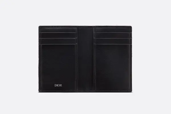 Dior Vertical Bifold Card Holder