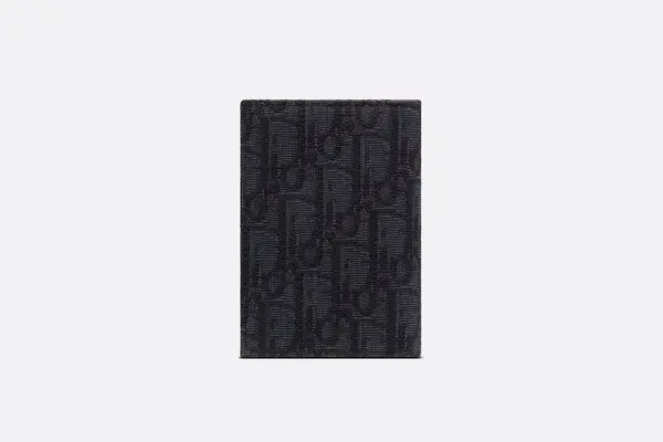 Dior Vertical Bifold Card Holder
