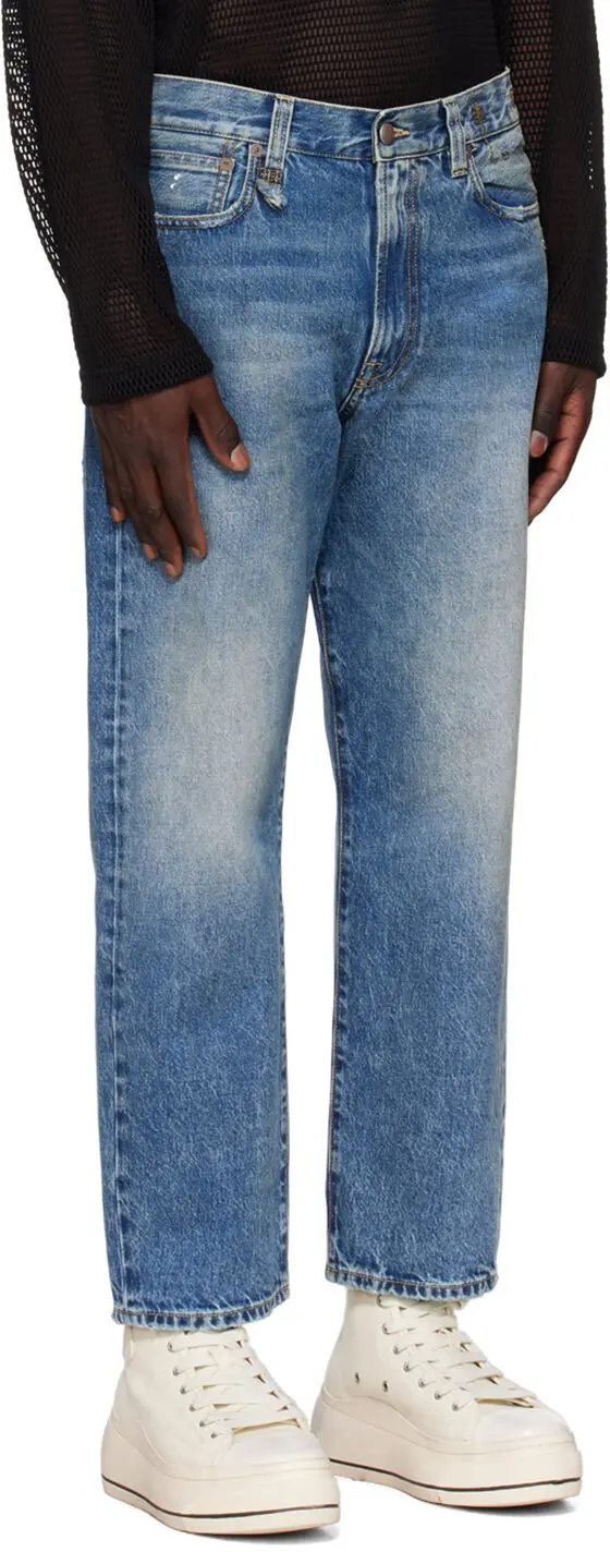 R13 Belt Loop Denim Trousers