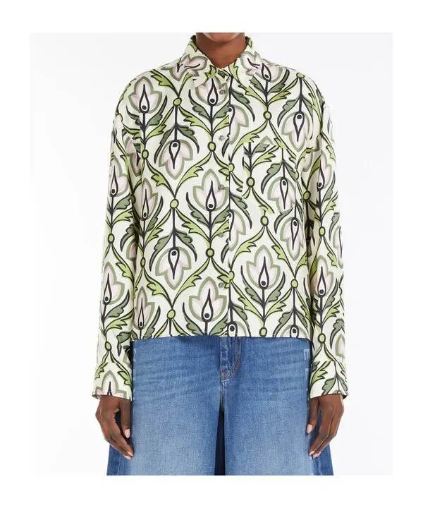 Max Mara Silk Twill Shirt