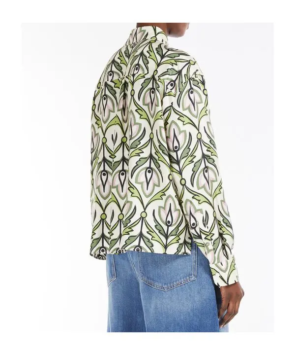 Max Mara Silk Twill Shirt