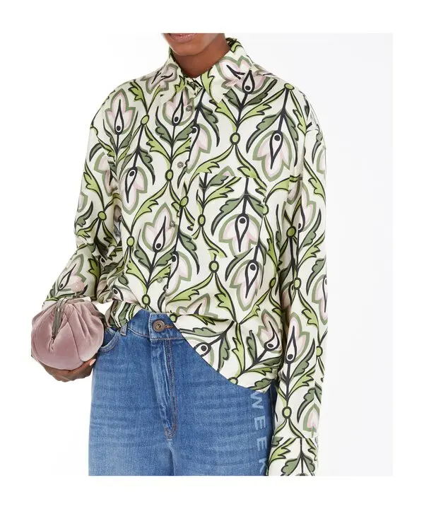 Max Mara Silk Twill Shirt
