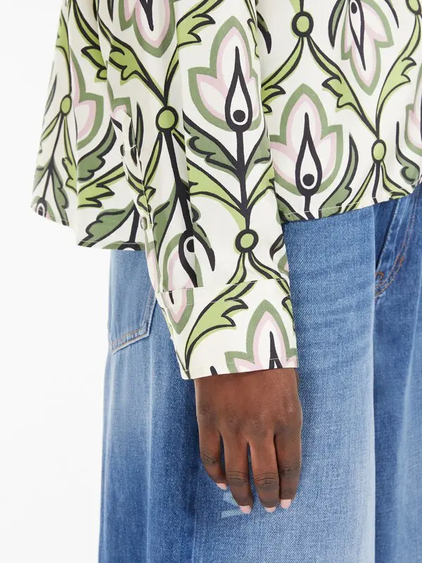 Max Mara Silk Twill Shirt