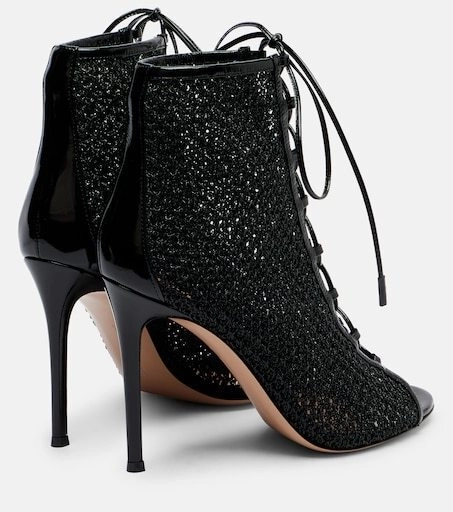 GIANVITO ROSSI Solid Color Leather Sandals