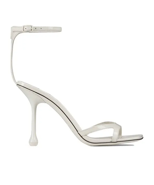 JIMMY CHOO Square Head High Heel Sandals