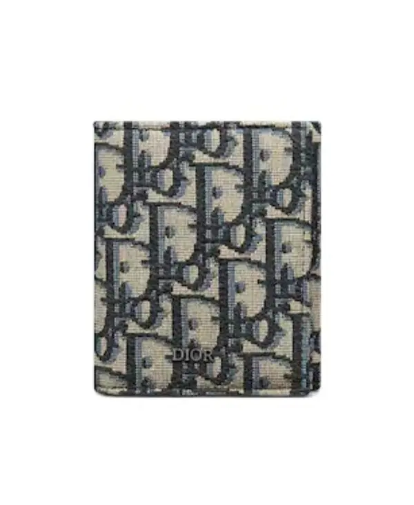 Dior Trifold Wallet - Black