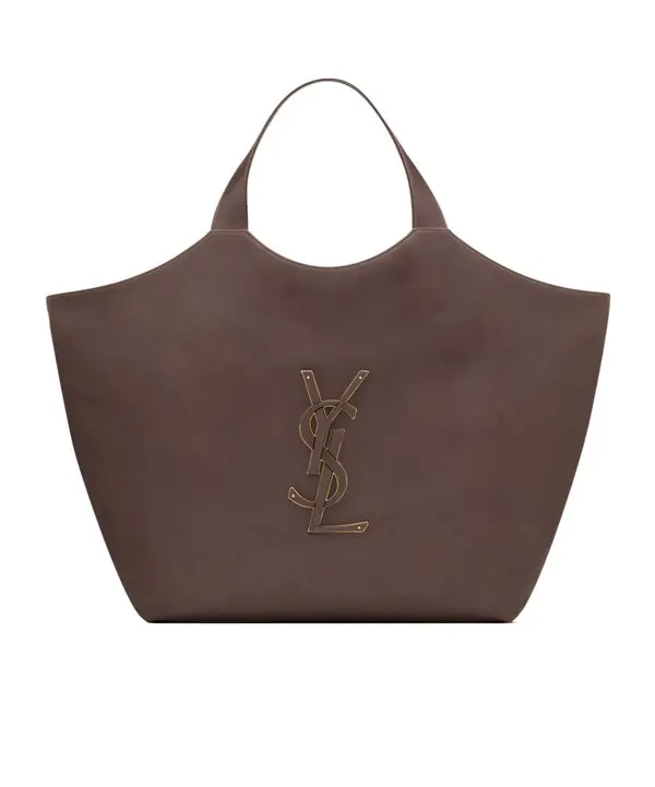 Saint Laurent Icare In Smooth Leather - Barley