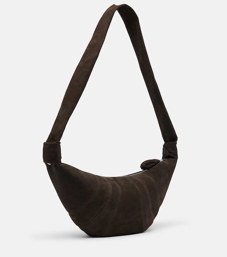 LEMAIRE Croissant Medium Leather Shoulder Bag