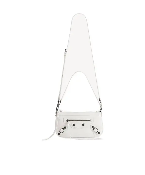 Balenciaga Le City Pouch On Strap - White
