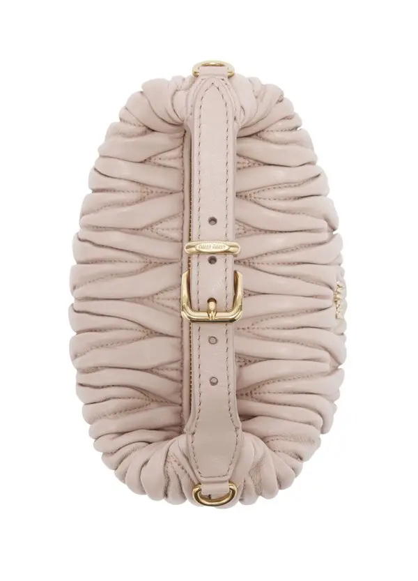 Miu Miu Quilted Nappa Leather Pouch