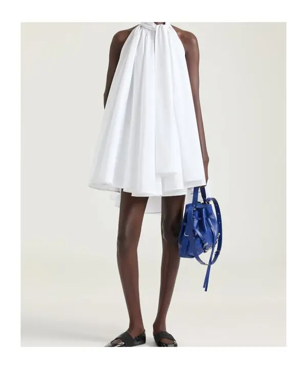 Givenchy Mini Dress In Poplin With Bow