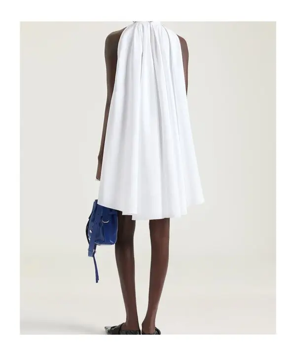 Givenchy Mini Dress In Poplin With Bow