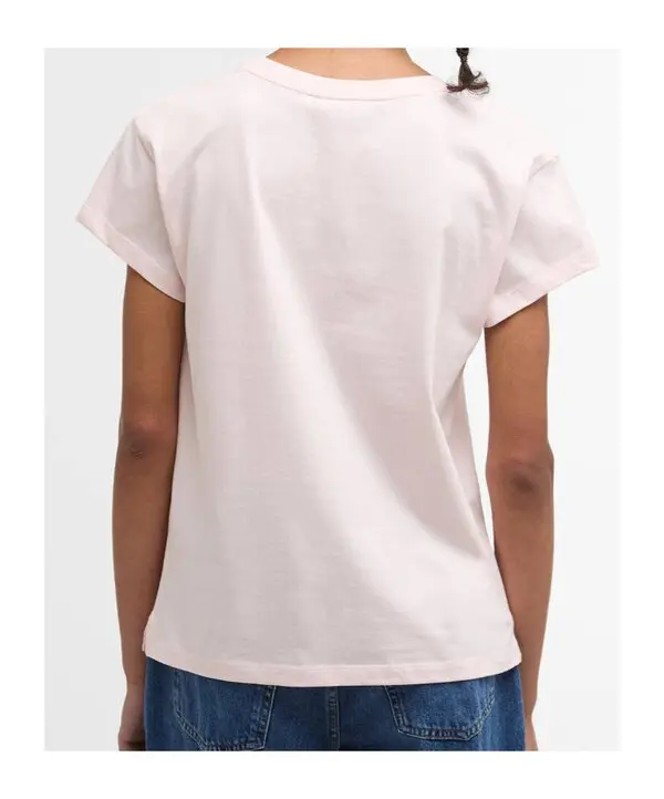 Barbour Hartland Crewneck Logo T-shirt