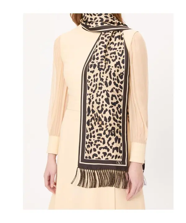 Valentino Garavani Fringed Scarf