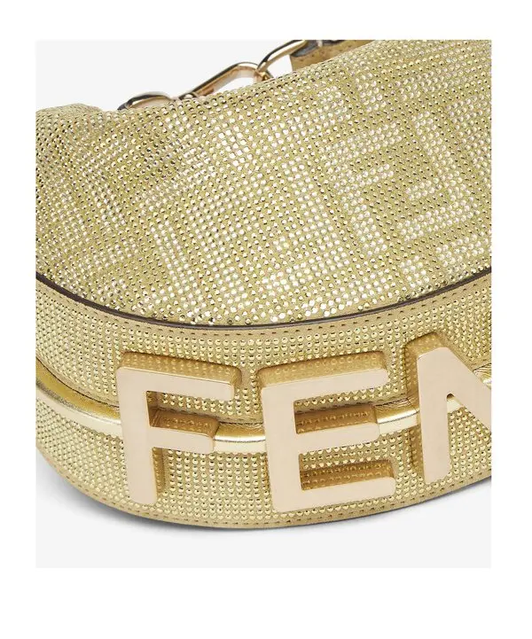 Fendi Ff Crystal Mini Bag