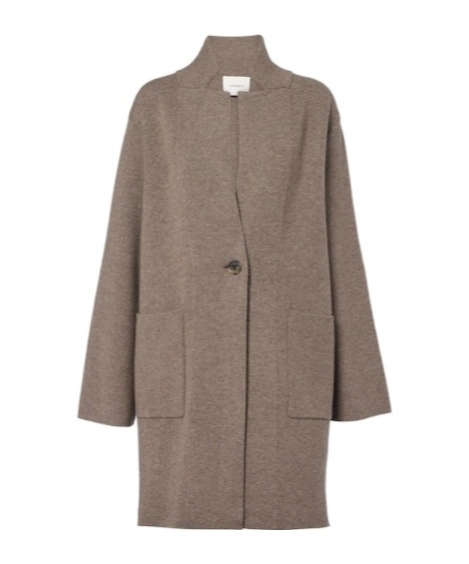 LISA YANG Anni Cashmere Coat - Gray