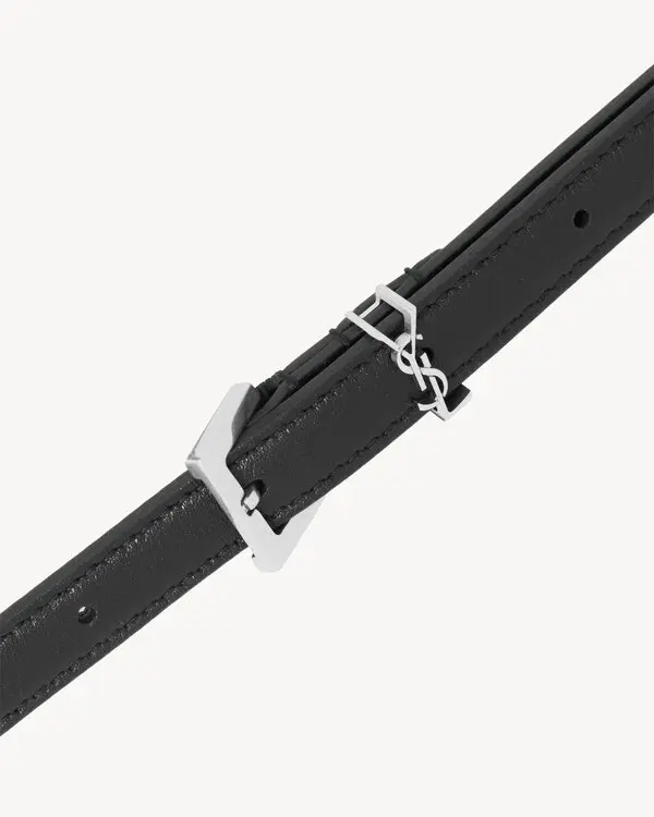 Saint Laurent Square Buckle Belt