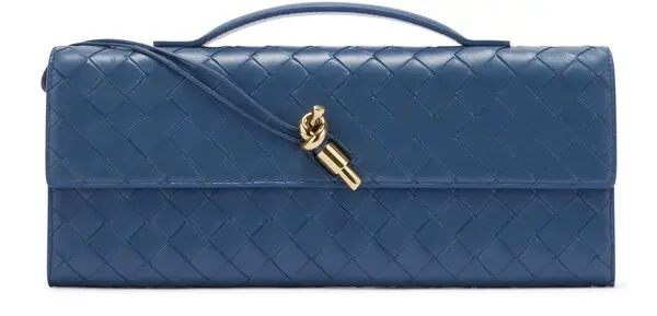 Bottega Veneta Andiamo Long Clutch With Top Handle