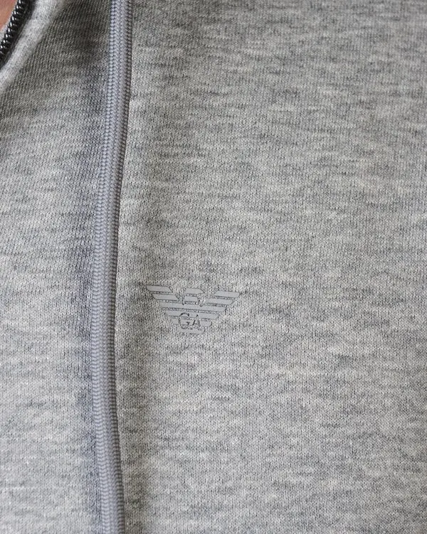 Emporio Armani Zip-up Hooded Sweater