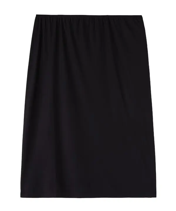 JIL SANDER Stretch Knit Underskirt - Black