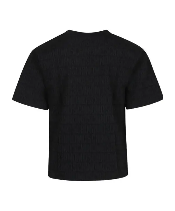 Moschino Short-sleeved T-shirt With All-over Logo