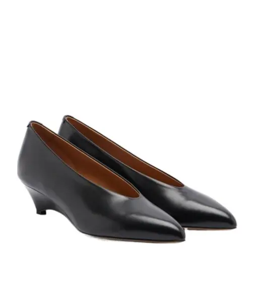 JIL SANDER Arc Leather Pumps