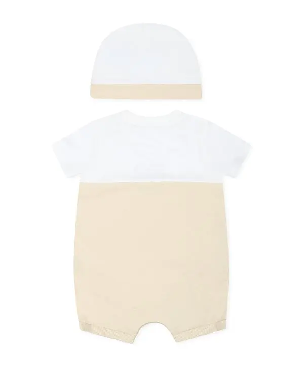 Moschino Jumpsuit And Hat Set