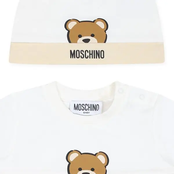 Moschino Jumpsuit And Hat Set