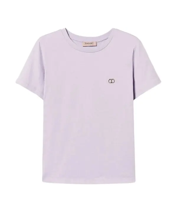 TWINSET Logo-plaque T-shirt