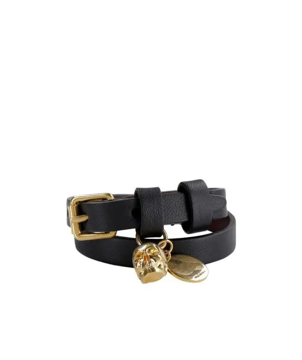 Alexander McQueen Wrap Skull Bracelet