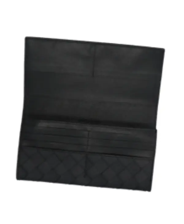 Bottega Veneta Intrecciato Weave Continental Wallet
