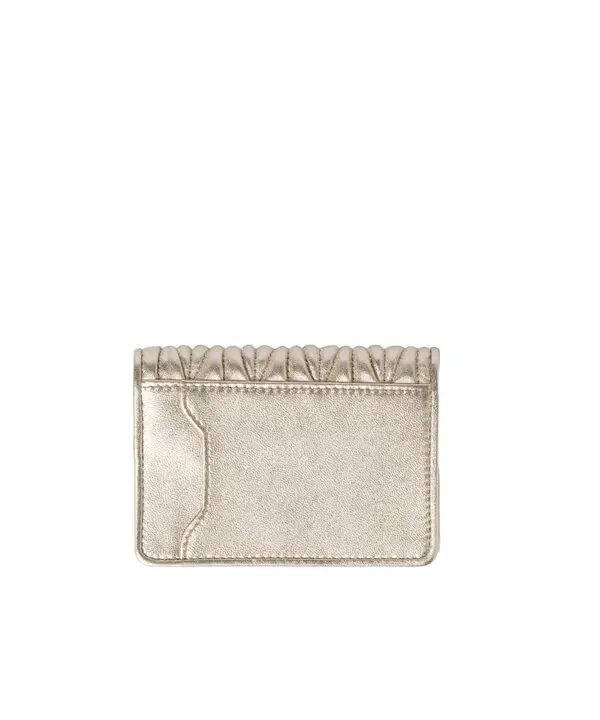 Miu Miu Logo-lettering Matelassé Cardholder