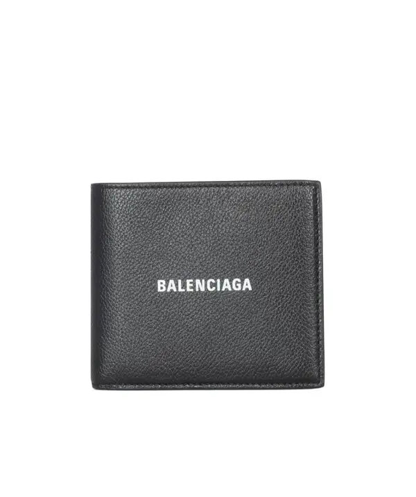 Balenciaga Logo Printed Bifold Wallet